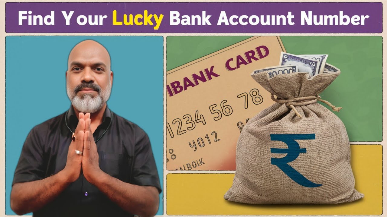 Know Your Lucky Bank Account Number I Bank Account Number I Numerology ...