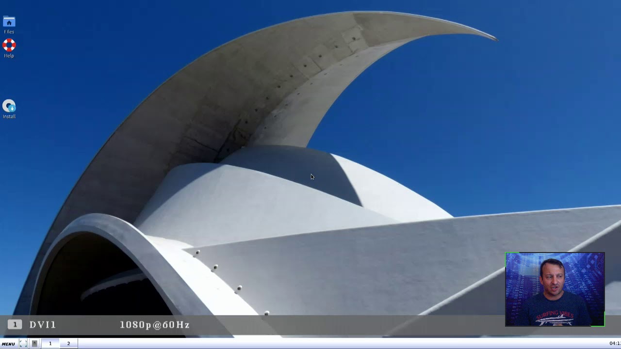 Antix linux 19 b1 32 bit - Frugal telepítés - YouTube