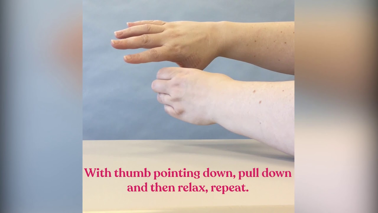 Exercises If Your Phone Causes Wrist Pain - YouTube