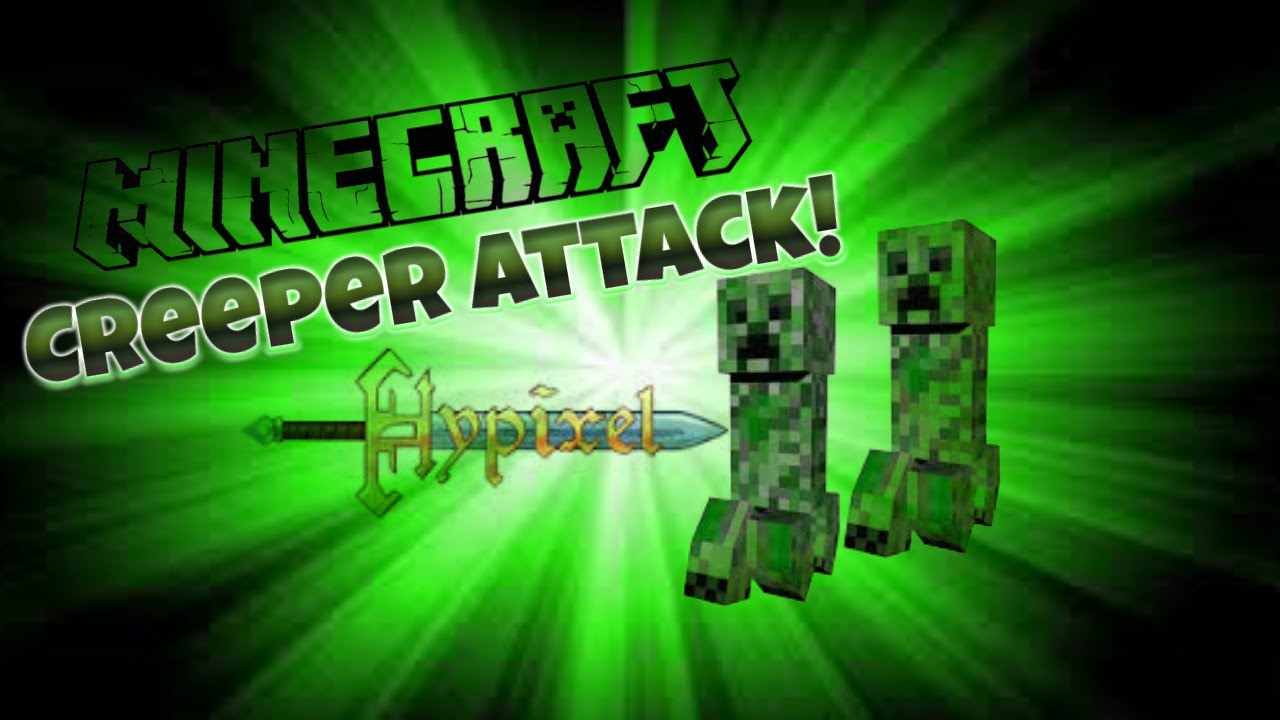 Minecraft PC Mini Game: Creeper Attack - YouTube