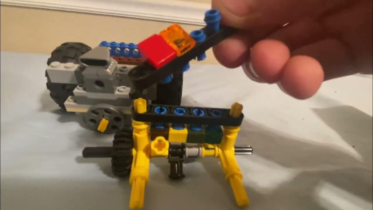 Lego V8 dragster car - YouTube