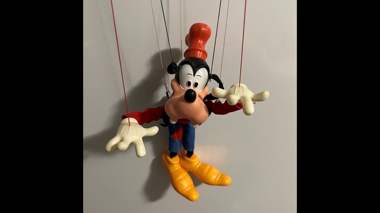Disney Goofy Marionette by Madison Ltd. - YouTube