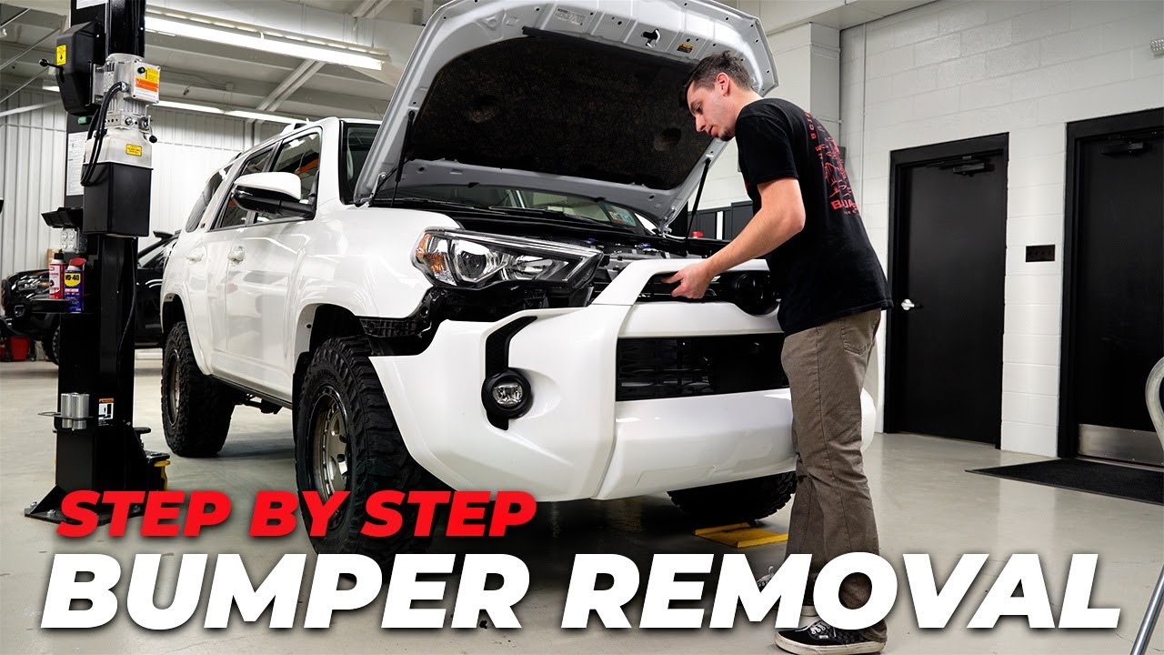 Front Bumper Removal | 5th Gen 4Runner (2010-2024) - YouTube