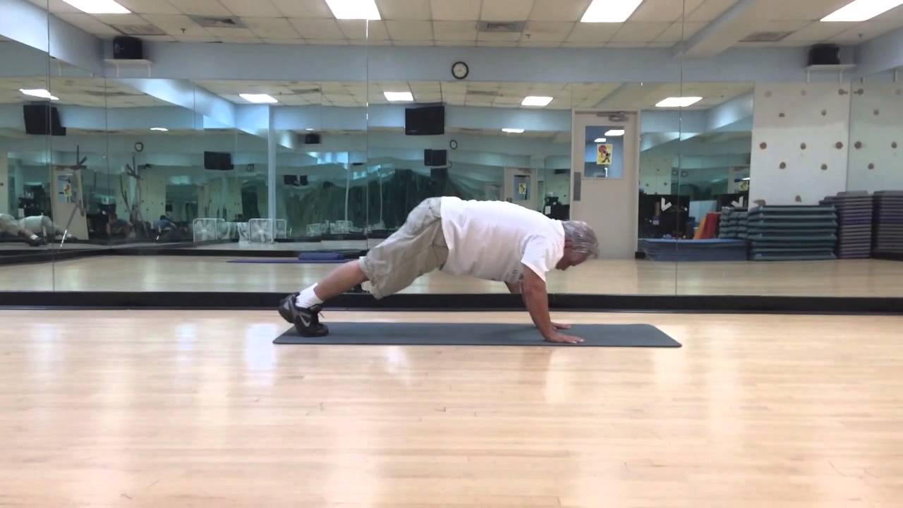 Push-ups at 75 years old - YouTube