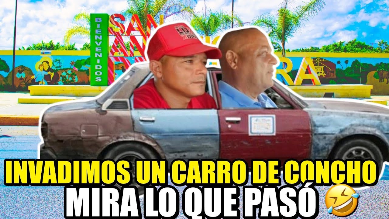 NOS SUBIMOS EN UN CARRO DE CONCHO (PACHITO) Y NO CREERÁS TODO LO QUE ...