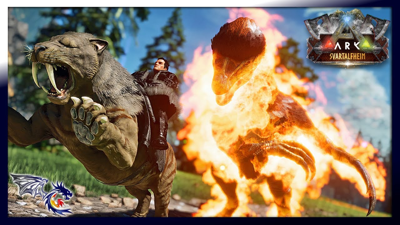 This Shiny Therizinosaur Is Terrifying | ARK: Svartalfheim Ascended #15 ...