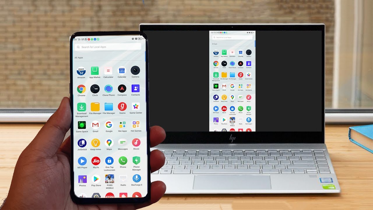 How to Mirror Realme Phone Screen to Laptop/PC, Wireless | Realme Multi ...