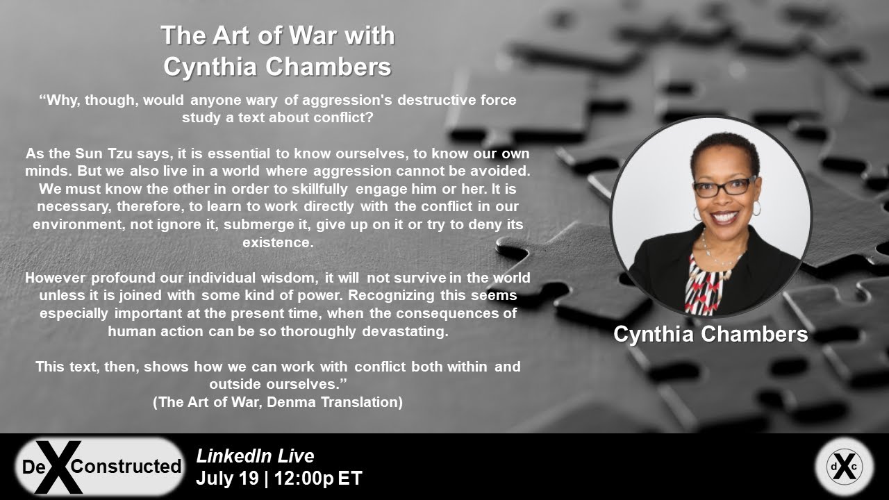 The Art of War with Cynthia Chambers - YouTube