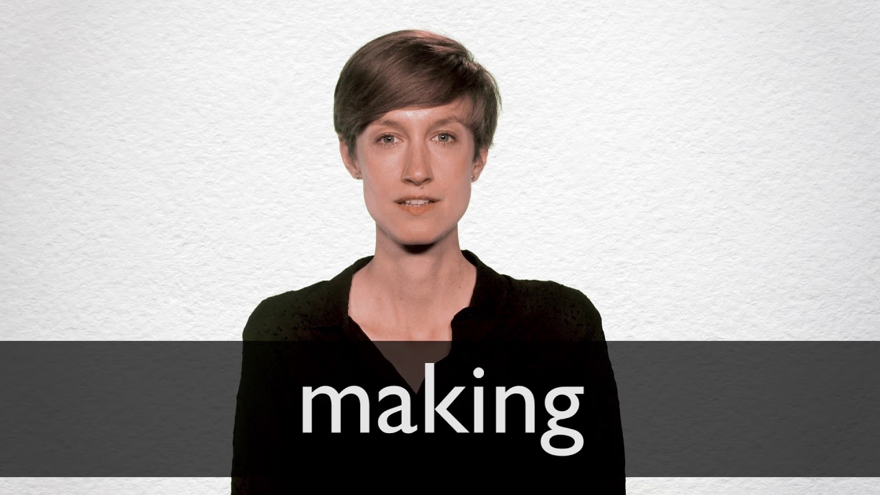 How To Pronounce Making In British English Youtube