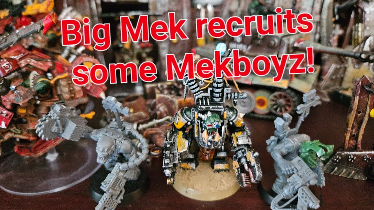 Old Big Mek builds some more Meks! How to scratch build Mekboyz for ...