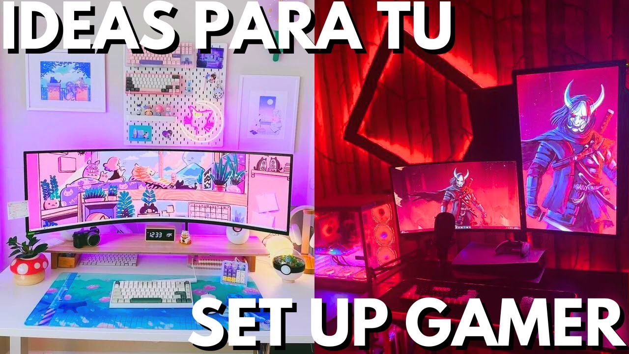 IDEAS para tu SET UP GAMER / Revisando SET UP de la COMUNIDAD #26 - YouTube
