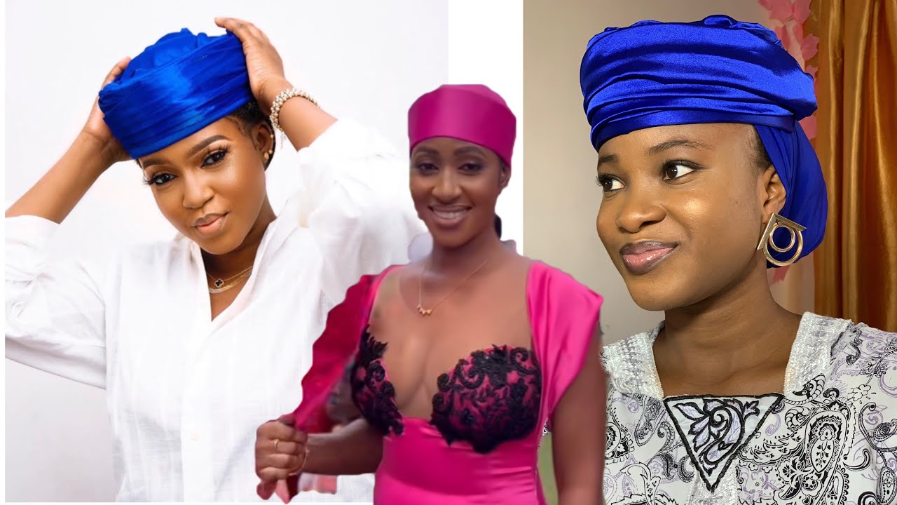 How to cut and sew a Northern Zara cap/turban - YouTube