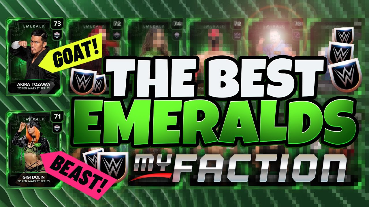 EMERALD TOKEN MARKET GUIDE | MyFACTION #WWE2K23 - YouTube