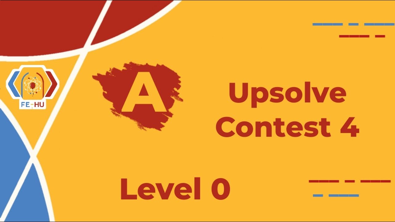 A Database | Level 0 2025 - Upsolve Contest 4 | Ad-Hocs - YouTube
