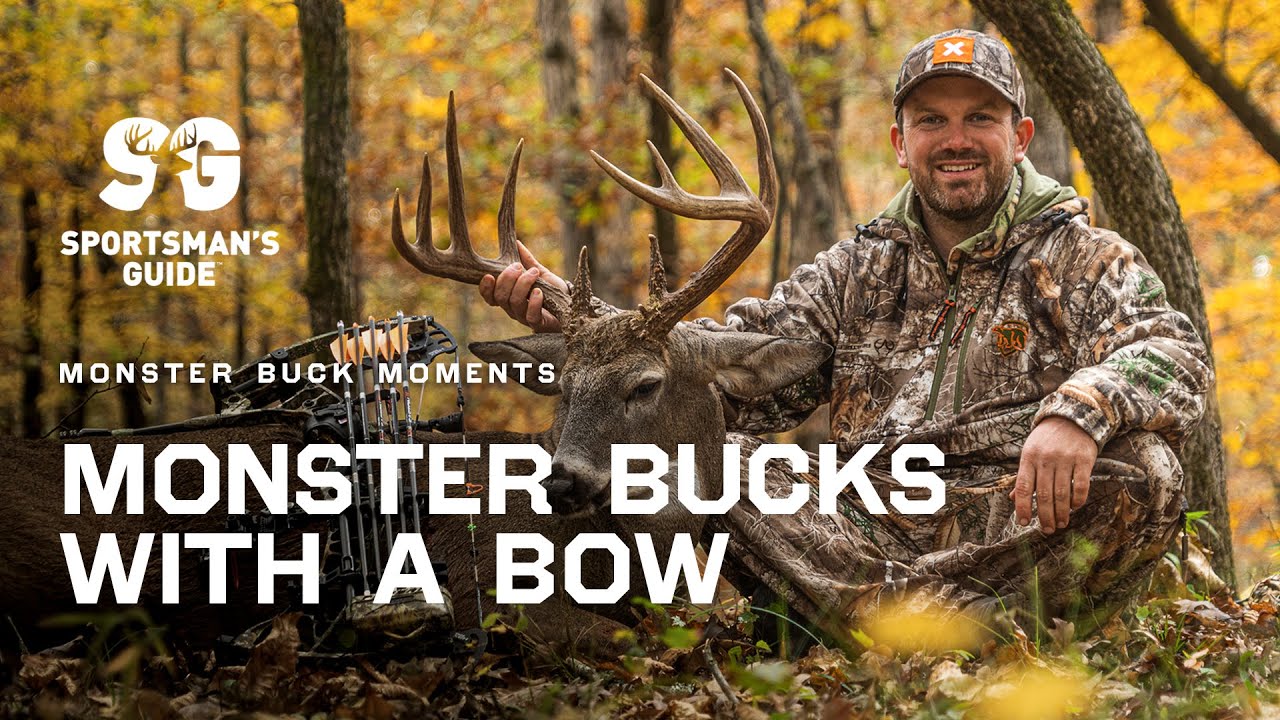 Best Deer Hunts | Monster Bucks with a Bow | Monster Buck Moments ...