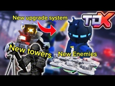 New TDX Christmas leaks (New tower enemies + Upgrade system) - YouTube