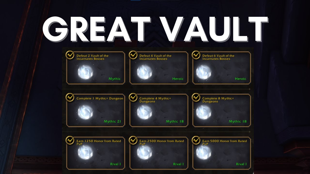 Mage 9 Box Vault | +21, Mythic Raid - YouTube