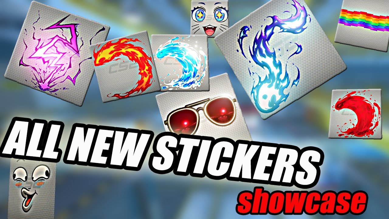 🔴 All NEW STICKERS in CS2 | showcase cs2 NEW UPDATE 🔴 #cs2 # ...