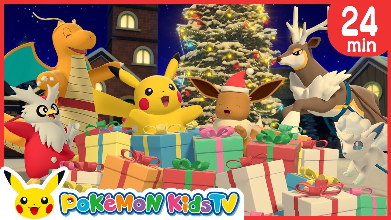 Pokémon Holiday Special 3 | Holiday Song | Nursery Rhyme | Kids Song ...