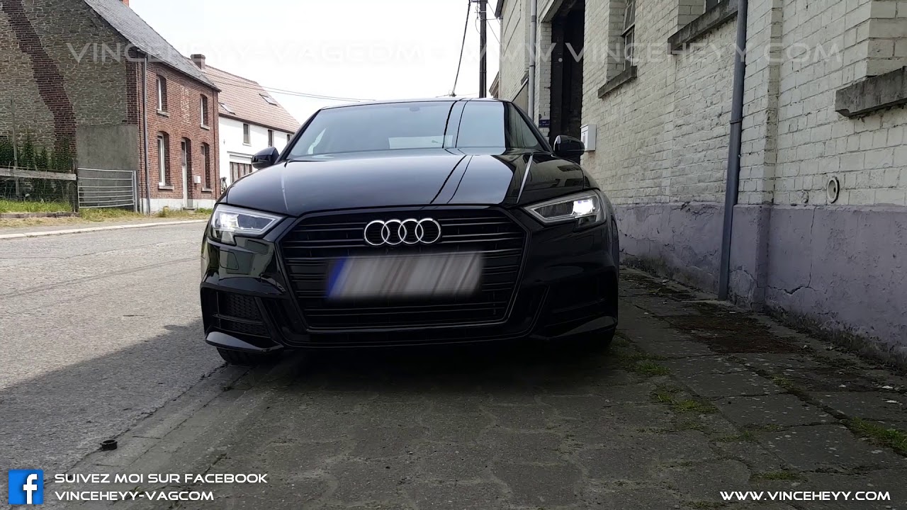 Audi A3 (8V) (Facelift) (MY 2018) - LOW BEAM during unlocking phase ...