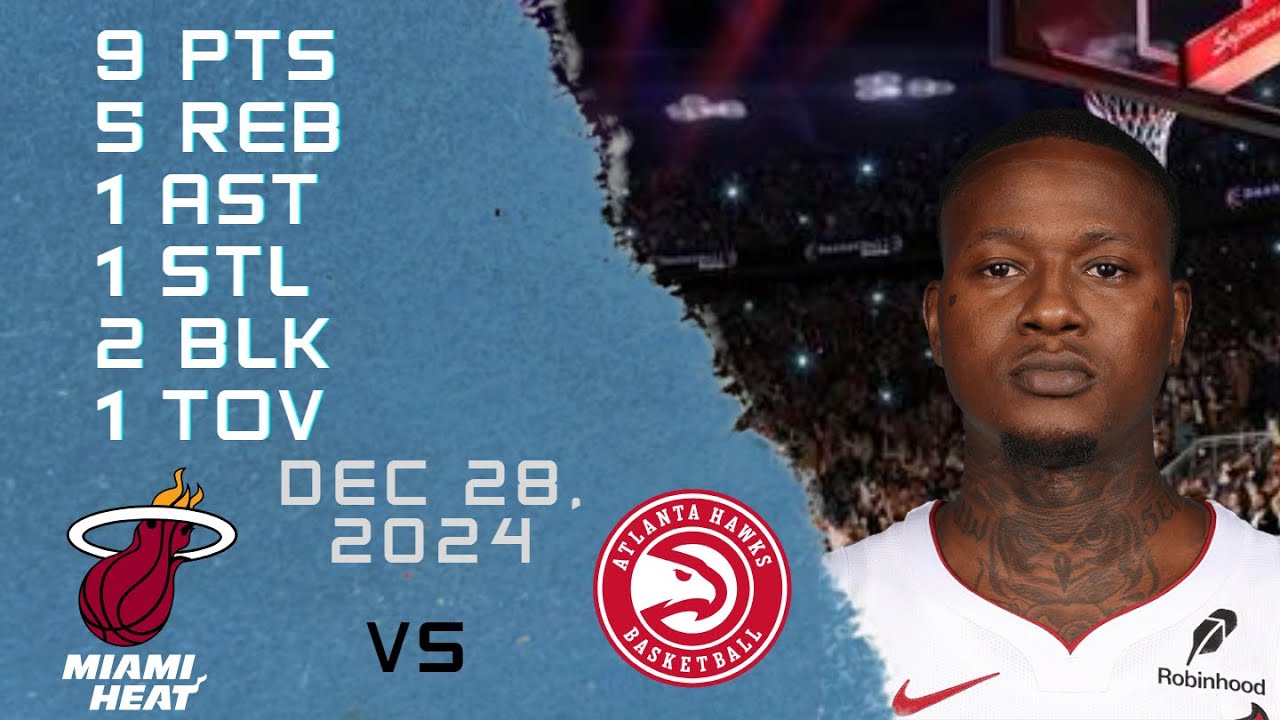 Terry Rozier Player Full High Lowlights vs HAWKS 28 12 2024 Regular ...