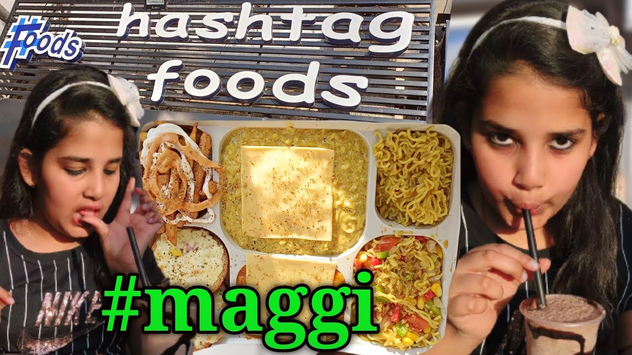 4 Types Of Maggi At Hashtag Foods At Only 260 😍🍝 Nsp Delhi