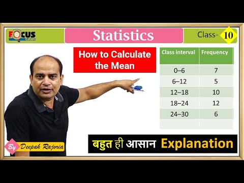 How to Calculate Mean of Grouped Data? How to Calculate Arithmetic Mean ...