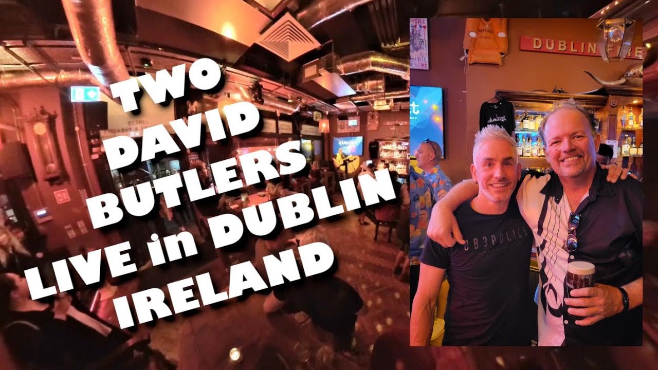 Two David Butlers LIVE at Disndat DUBLIN IRELAND - YouTube