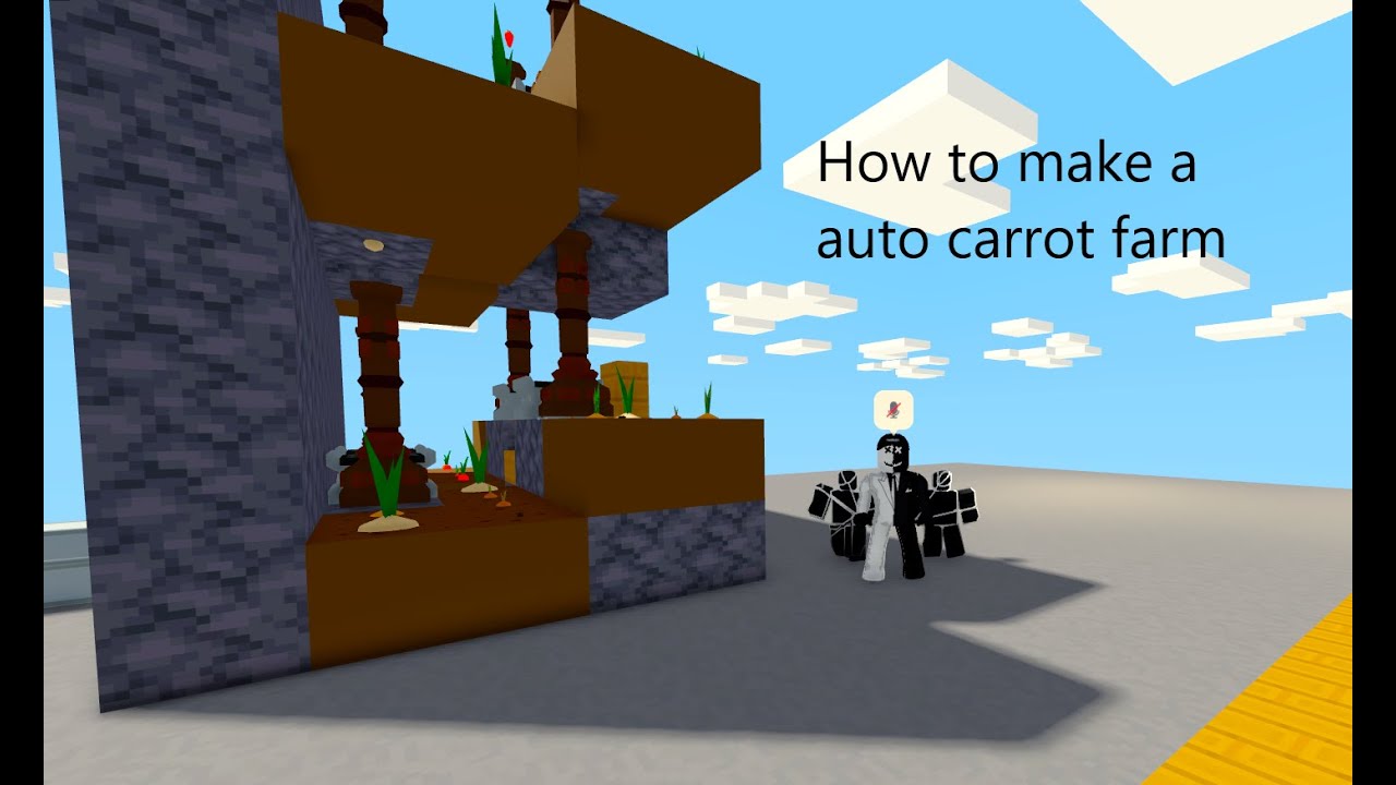 How To Make A Automatic Carrot Farm In Islands! - YouTube
