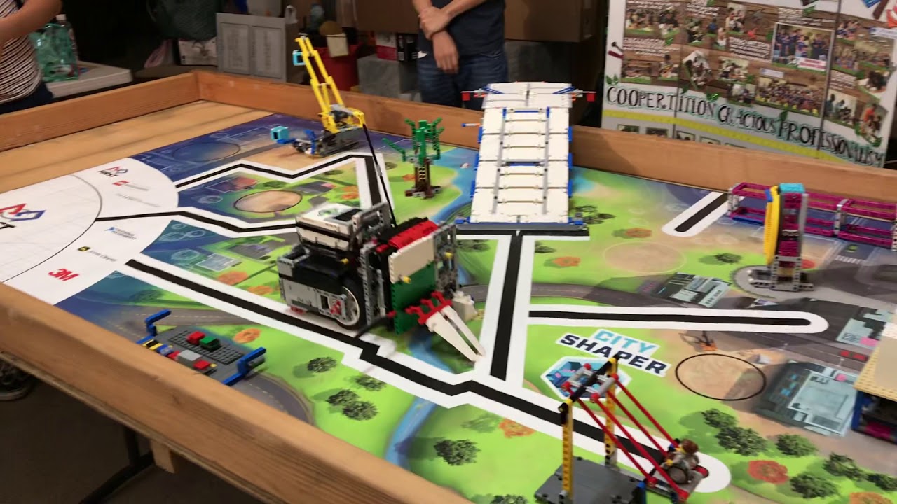 FLL City Shaper 2019 2020 Q. Tournament Champion team ANCroid 400+ pts ...