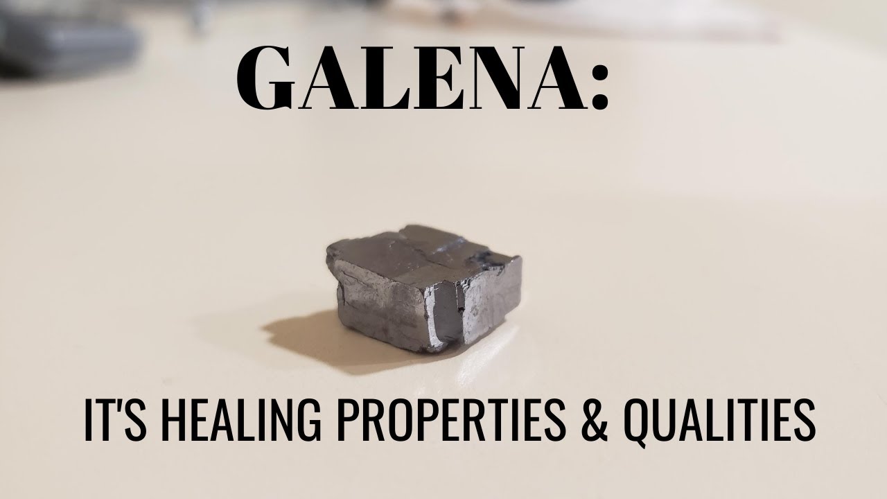 Benefits of the Galena on the physical and spiritual healing - YouTube