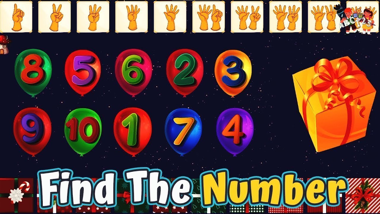 Number counting 1 to 20 For Kids | Learn Numbers up to 20 through Game ...