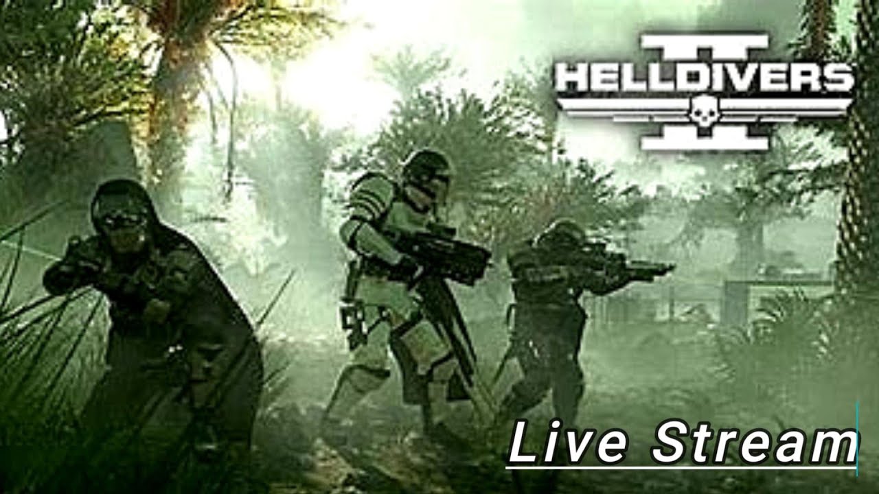 Helldivers 2 Late night stream. - YouTube