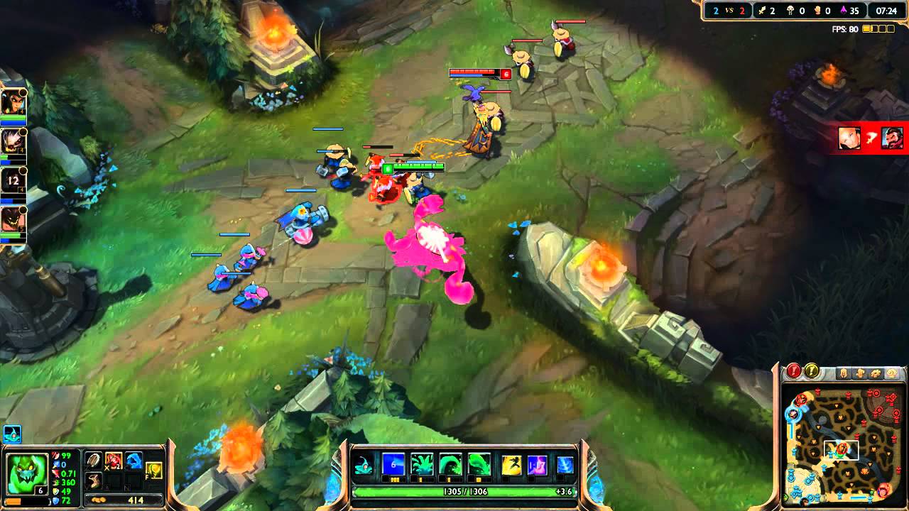 Fruit Jelly Zac - League of Legends Custom Skin! - YouTube