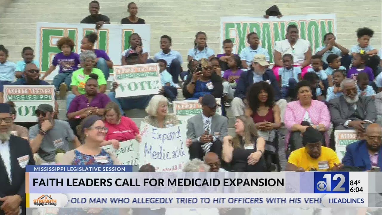 Mississippi faith leaders advocate for Medicaid expansion - YouTube