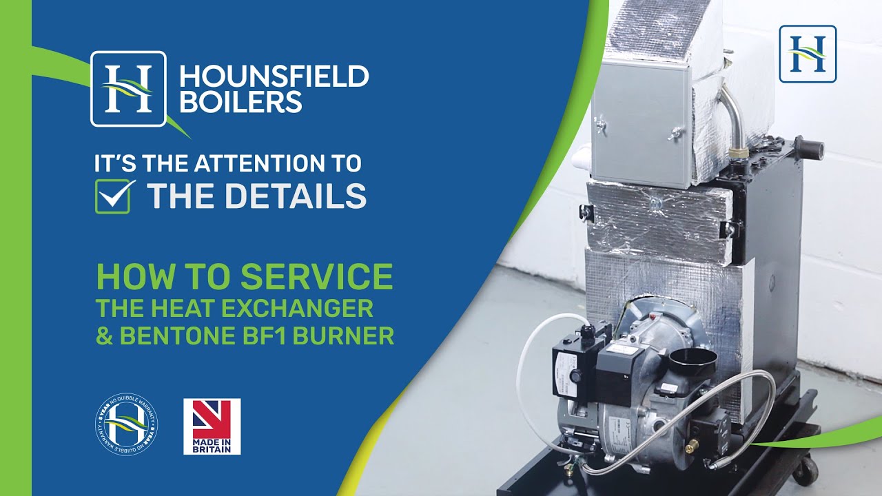 🔧How to Service the Heat Exchanger & Bentone BF1 Burner | HOUNSFIELD BOILERS - YouTube