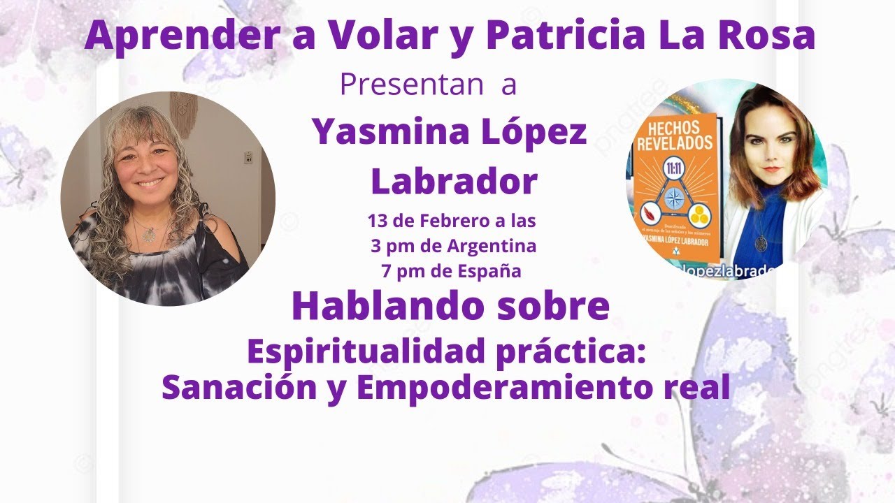 434 - Aprender a Volar con Terapeutas Invitados - Hoy Yasmina López ... 434 - Aprender a Volar con Terapeutas Invitados - Hoy Yasmina López ...