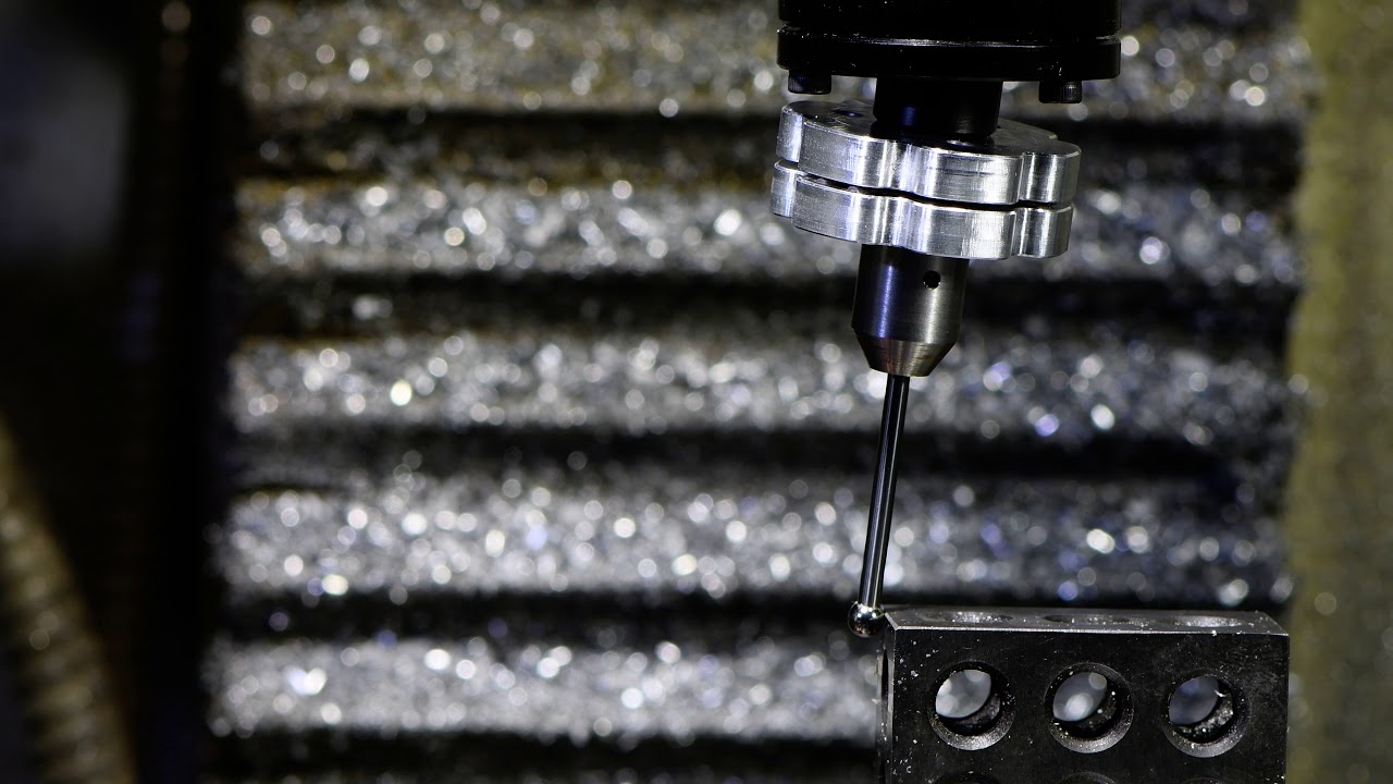 Kinematic Coupling on a Tormach probe - YouTube