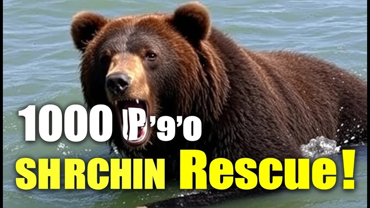 Title: 1000-Pound Bear Tries to Save Something—What Happens Next Will ...