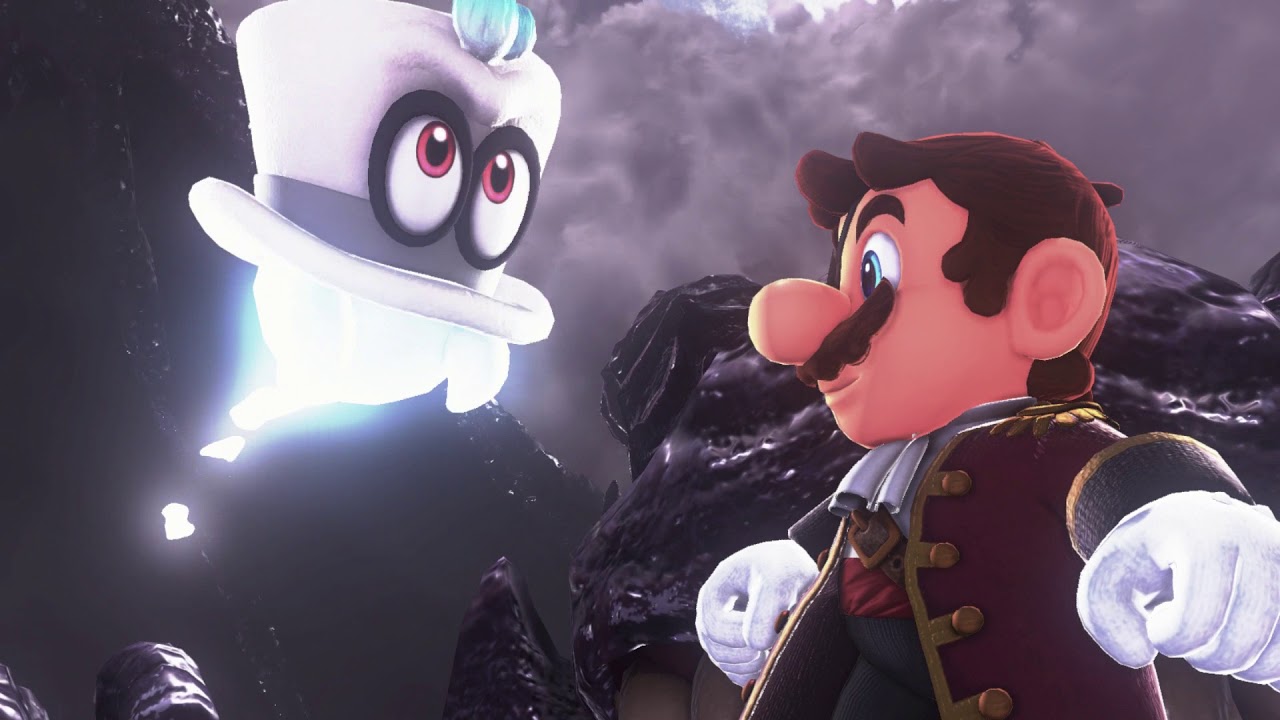 Super Mario Odyssey [Part 14] Mega Dragon Boss, Bowser's Castle Samurai ...