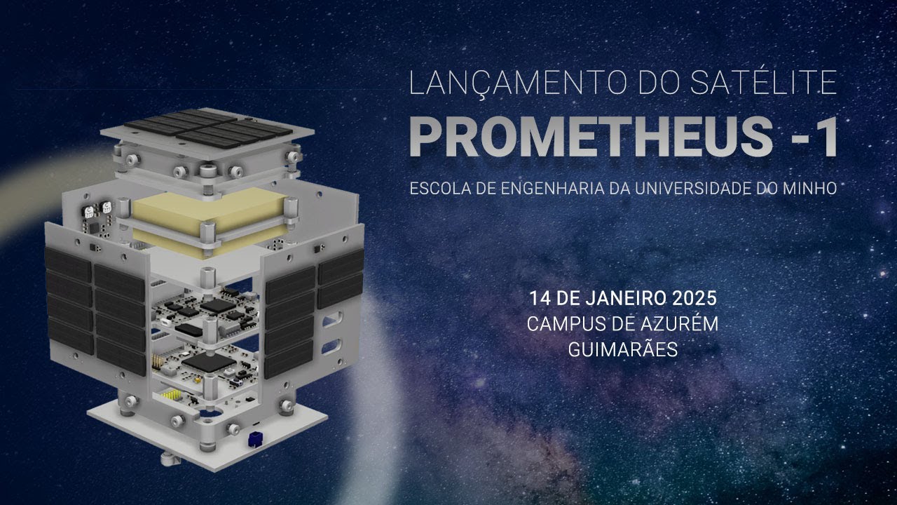 Lançamento do Satélite PROMETHEUS-1 - YouTube