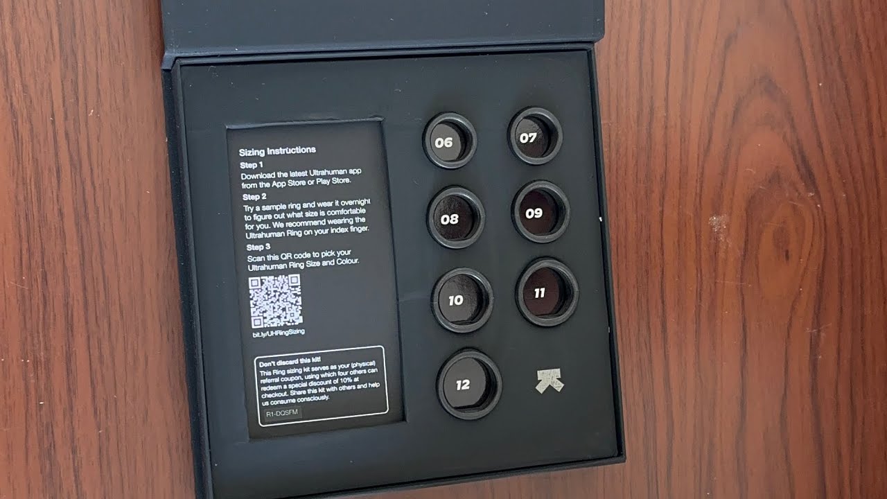 Ultrahuman Ring Sizing Kit Unboxing Video Full ASMR @UltrahumanOfficial ...