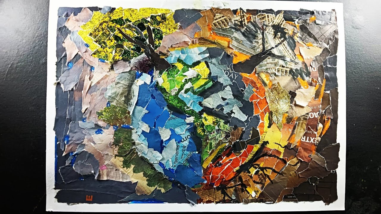 World Environment Day Collage Making | Environment Day Collage ...