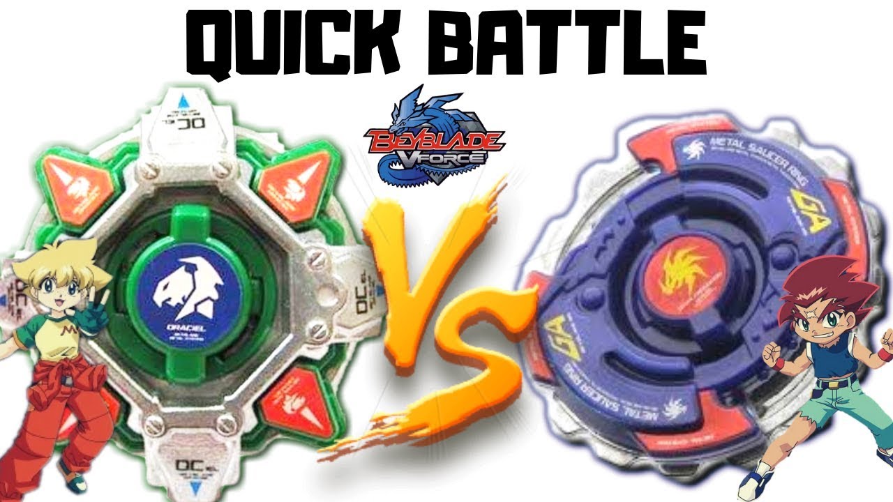 Draciel MS vs Gaia Dragoon MS | Beyblade: G-Revolution | Daichi vs Max ...