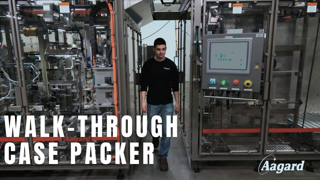 How this Case Packer set up for Lights-Out Manufacturing - YouTube
