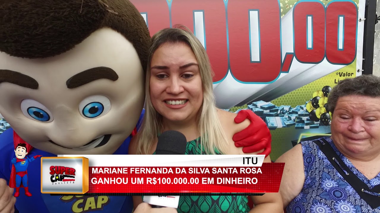 Ganhadores Supercap Paulista – 01/12/2019 – 4º Prêmio - YouTube