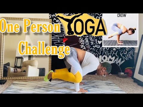One person Yoga Challenge - YouTube