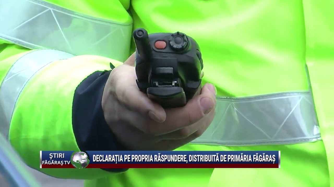 Declaratia pe propria raspundere, distribuita de Primaria Fagaras - YouTube