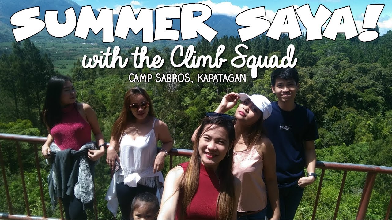 ZIPLINE ADVENTURE AT THE CAMP SABROS | Janeth Elejorde - YouTube