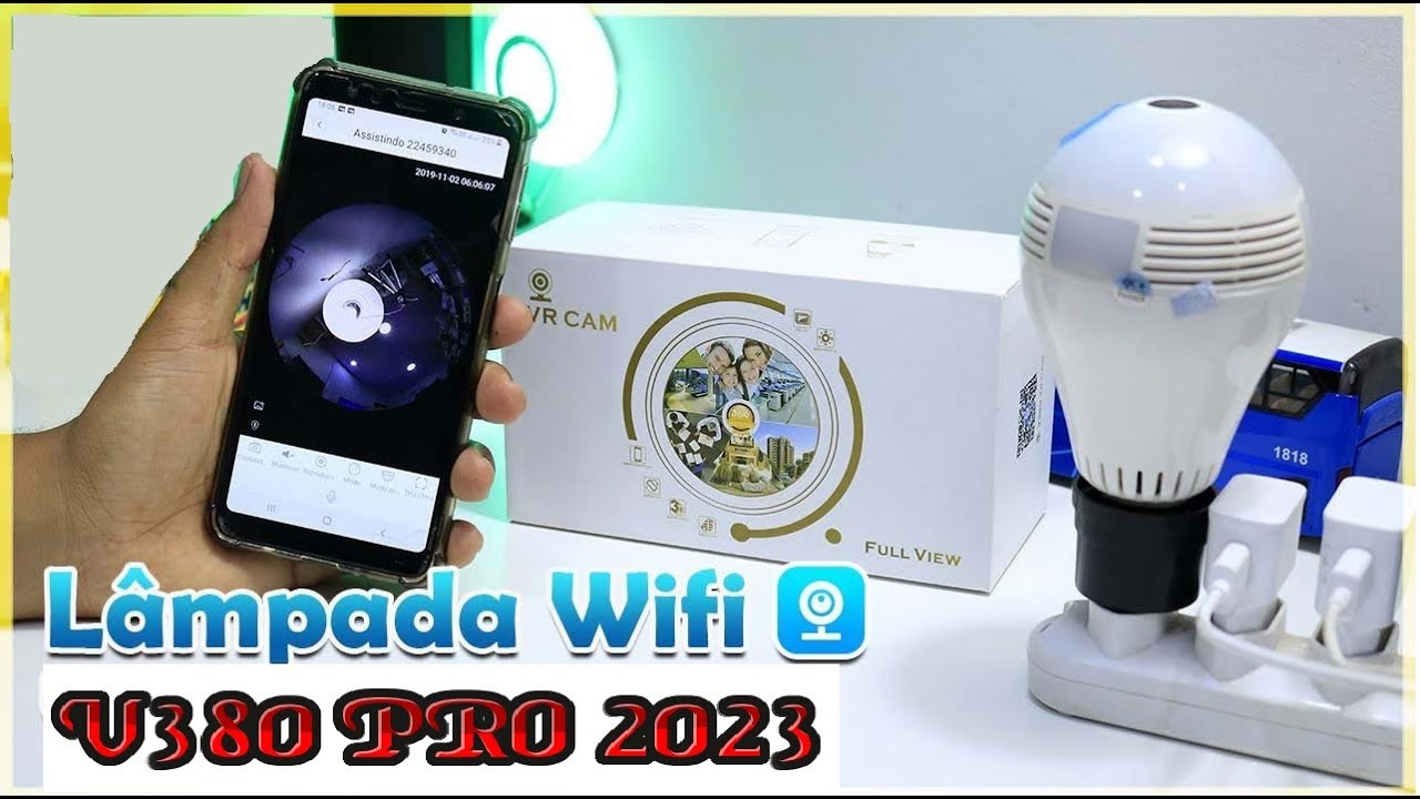 CONFIGURANDO LÂMPADA IP WIFI 360° COM V380 PRO SEM CÓDIGO QR ATUALIZADO 2023 - YouTube